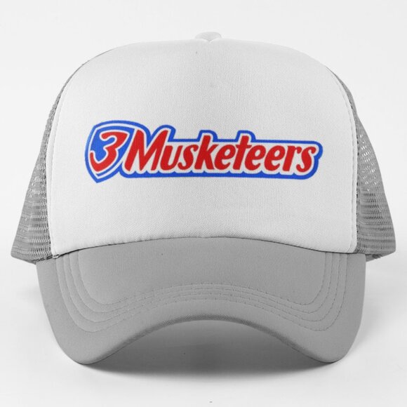 Accessories | New 3 Musketeers Logo Foam Trucker Mesh Snapback Hat ...